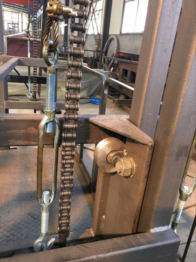 Hydraulic Vertical Lifting Equipment , 2 Ton Warehouse Heavy Duty Lift ...