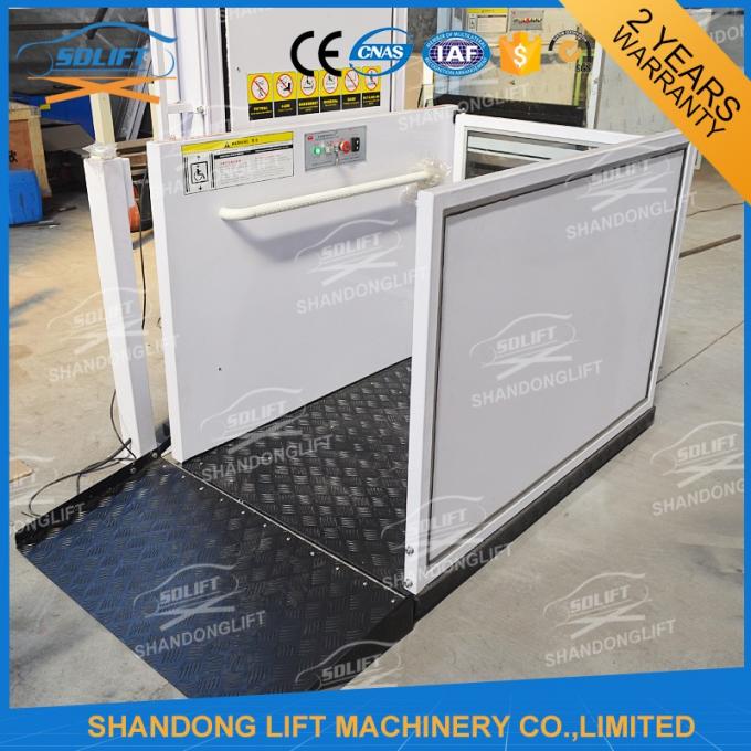 Portable Handicap Lift Equipment Electric Vertical Residential ...